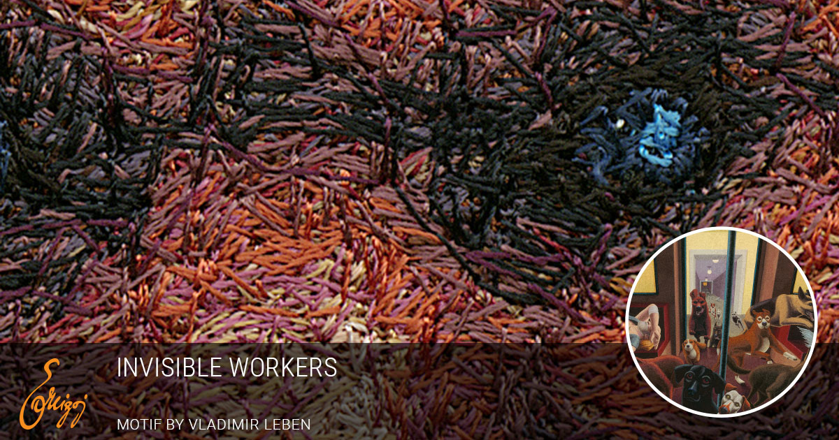 Invisible Workers | Ercigoj Art Embroidery